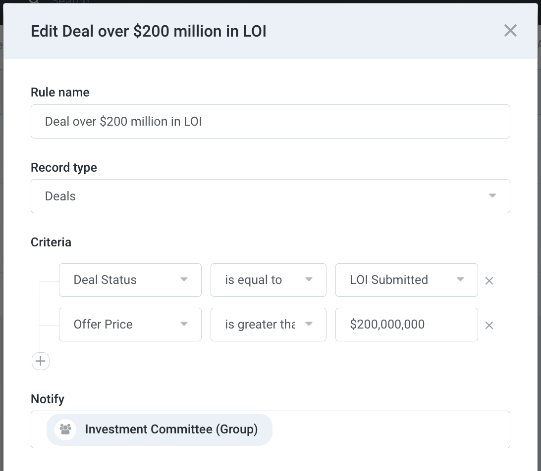 Introducing Custom Notifications Automate Deal Alerts