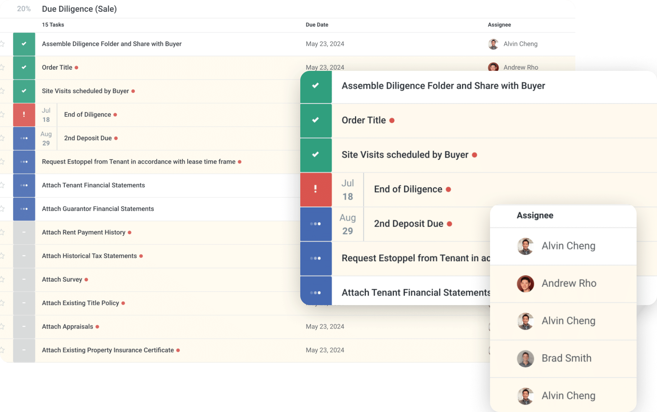 Deal Management for Real Estate Disposition Tracking